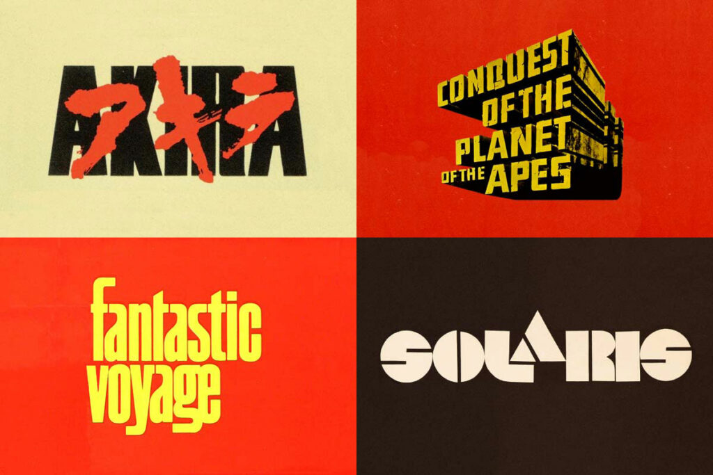 Science Fiction Movie Lettering - digitalart.io