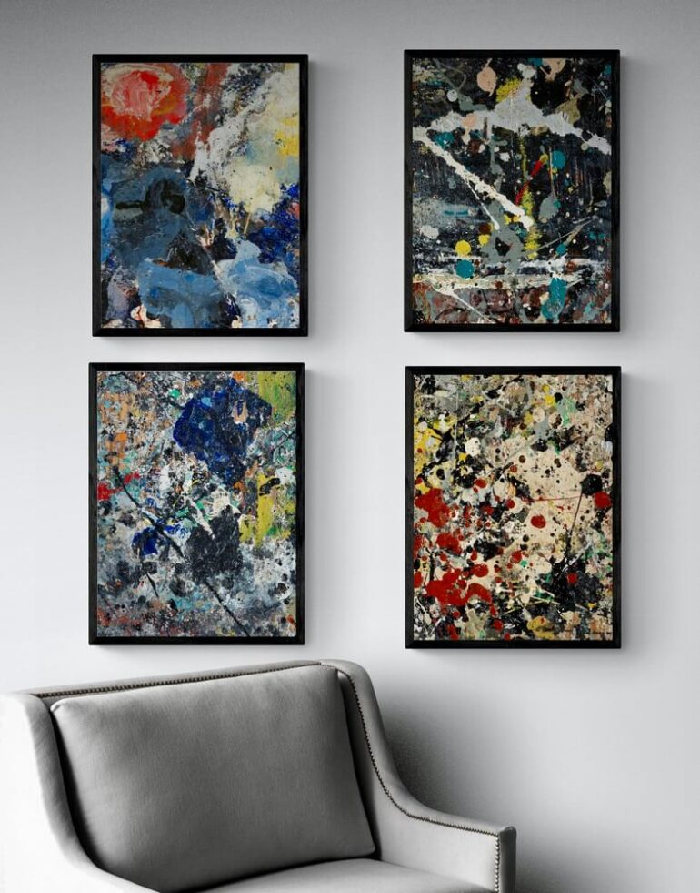 The Jackson Pollock Studio Collection - digitalart.io